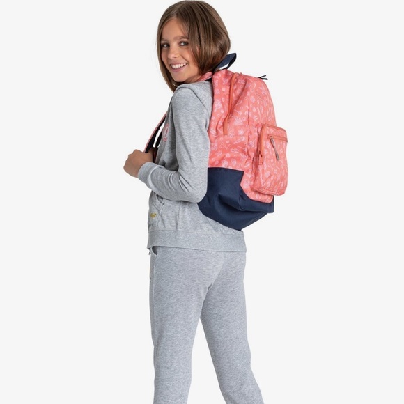 Roxy | Accessories | Nwt Disney X Roxy Happy At Home Backpack Pink ...